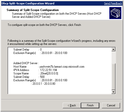 Saks Information Gallery How To Configure Dhcp Split Scope Using Wizard
